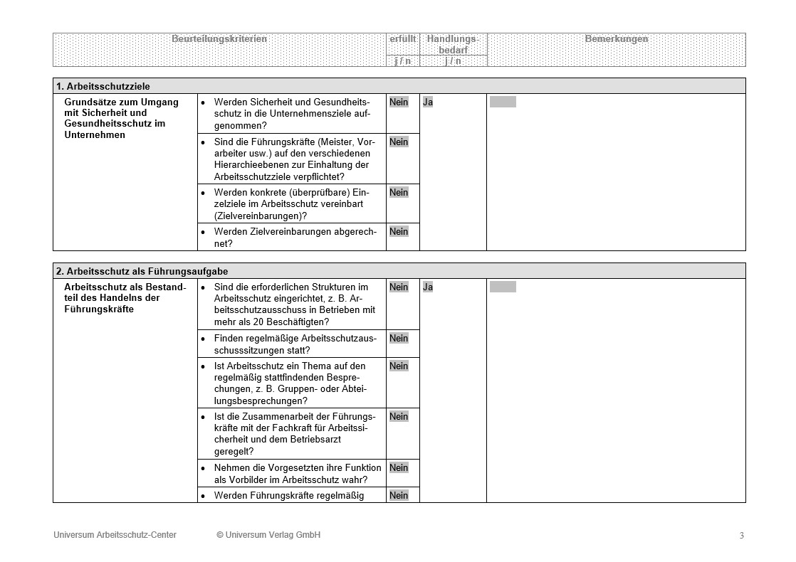 Arbeitsschutz-Center